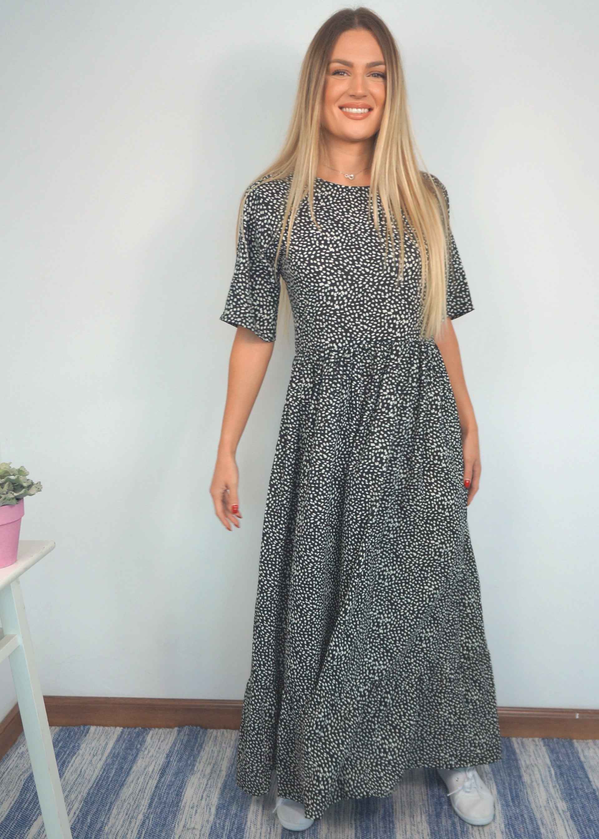 The Marina Dress - Spotted Raven 2